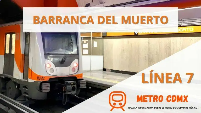 Metro Barranca del Muerto: Línea 7, Acceso a San Ángel ️
