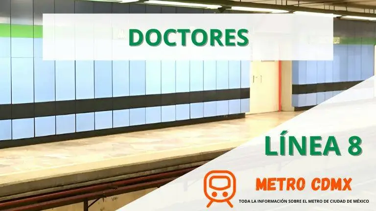 Metro Doctores (Línea 8) | Horarios, Mapa y Conexiones