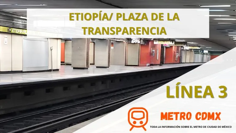 Metro Etiopía: Línea 3 CDMX, Ubicación, Conexiones