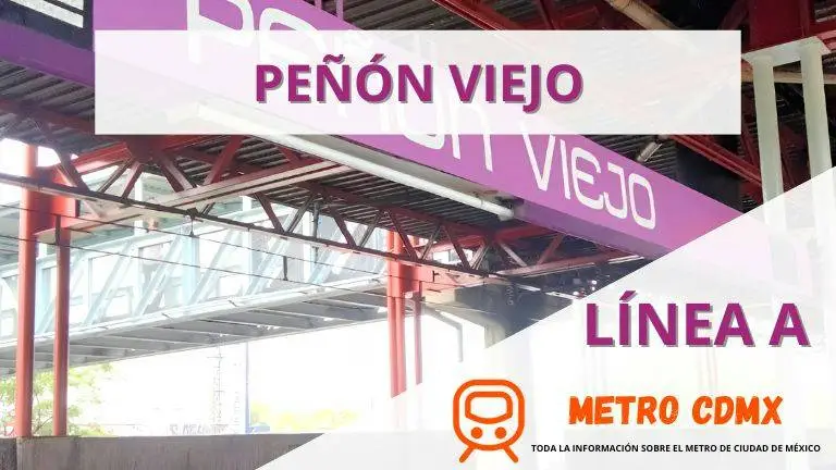 Metro Peñón Viejo: Conexiones y lugares de interés ️