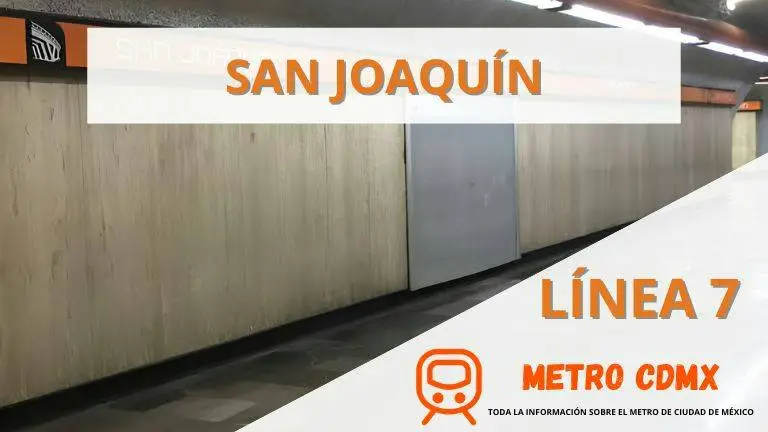 Metro San Joaquín: Línea 7, Acceso a Museo Soumaya ️