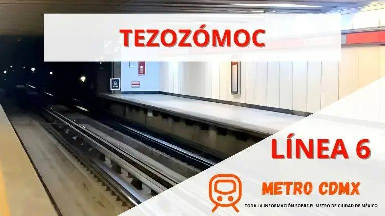 Metro Tezozómoc: Línea 6, Ubicación y cómo llegar ️