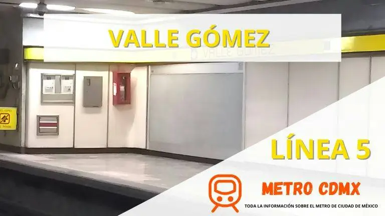 Metro Valle Gómez CDMX: Línea 5, Cerca Col. Maza ️