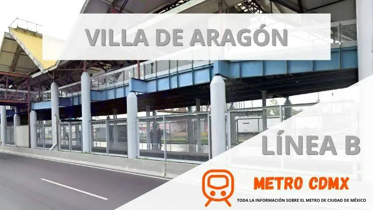 Metro Villa de Aragón: Línea B, Ubicación y Mapa ️